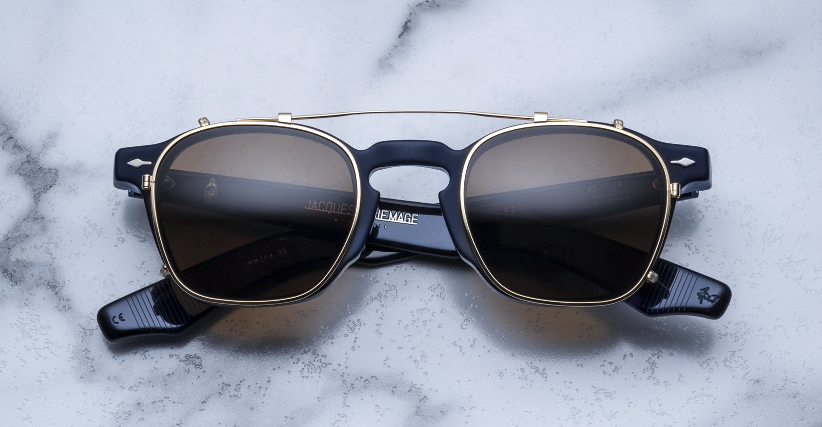 Jacques Marie Mage ZEPHIRIN 47 CLIP ON – Dan Deutsch Optical Outlook